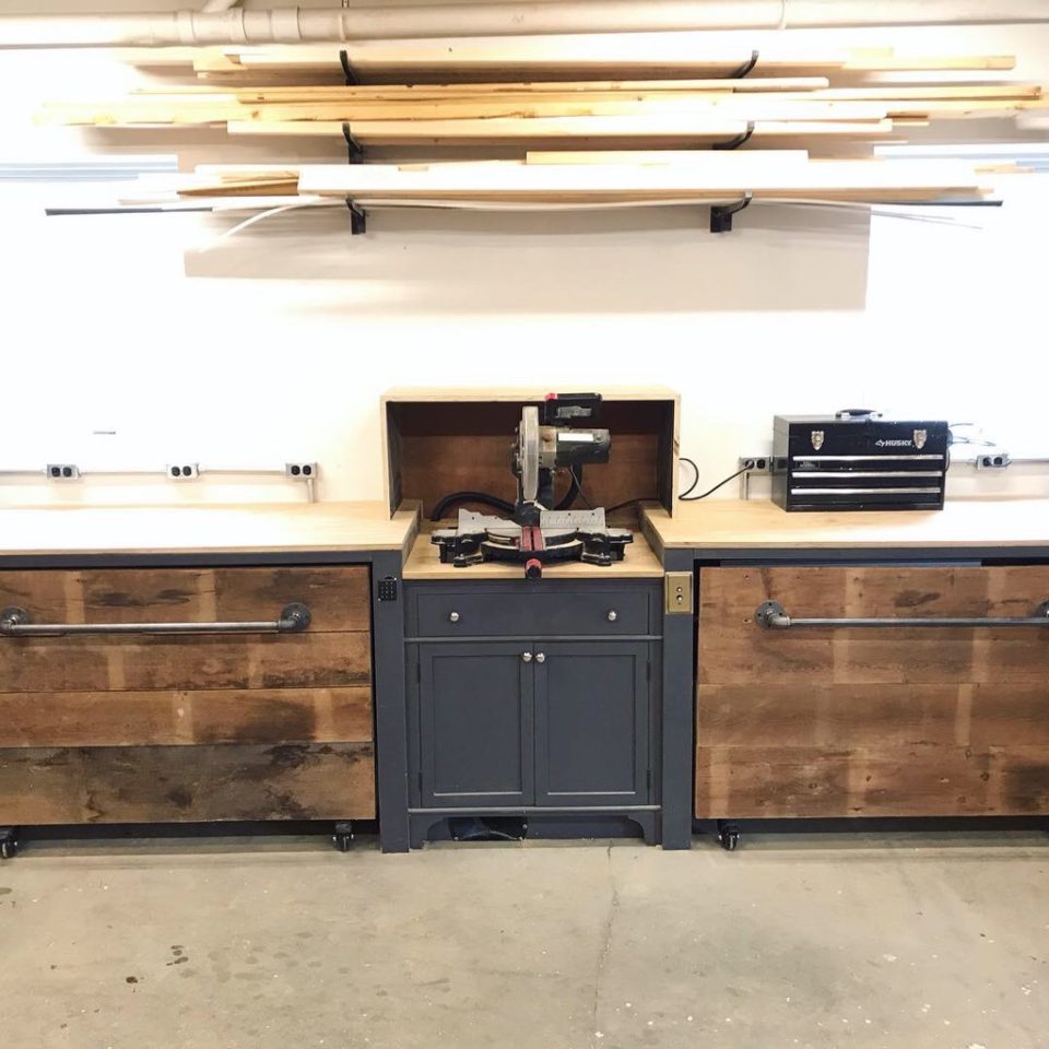 How to Build a Miter Saw Station » Tree Farm Design Co.