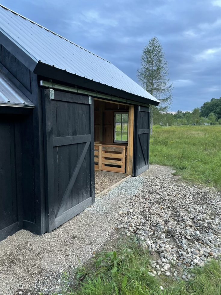 How to Add Shed Drainage » Tree Farm Design Co.