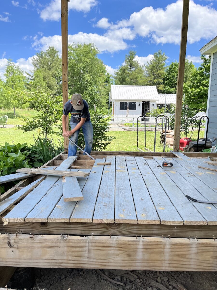 How to DIY Porch Column Wrapping » Tree Farm Design Co.