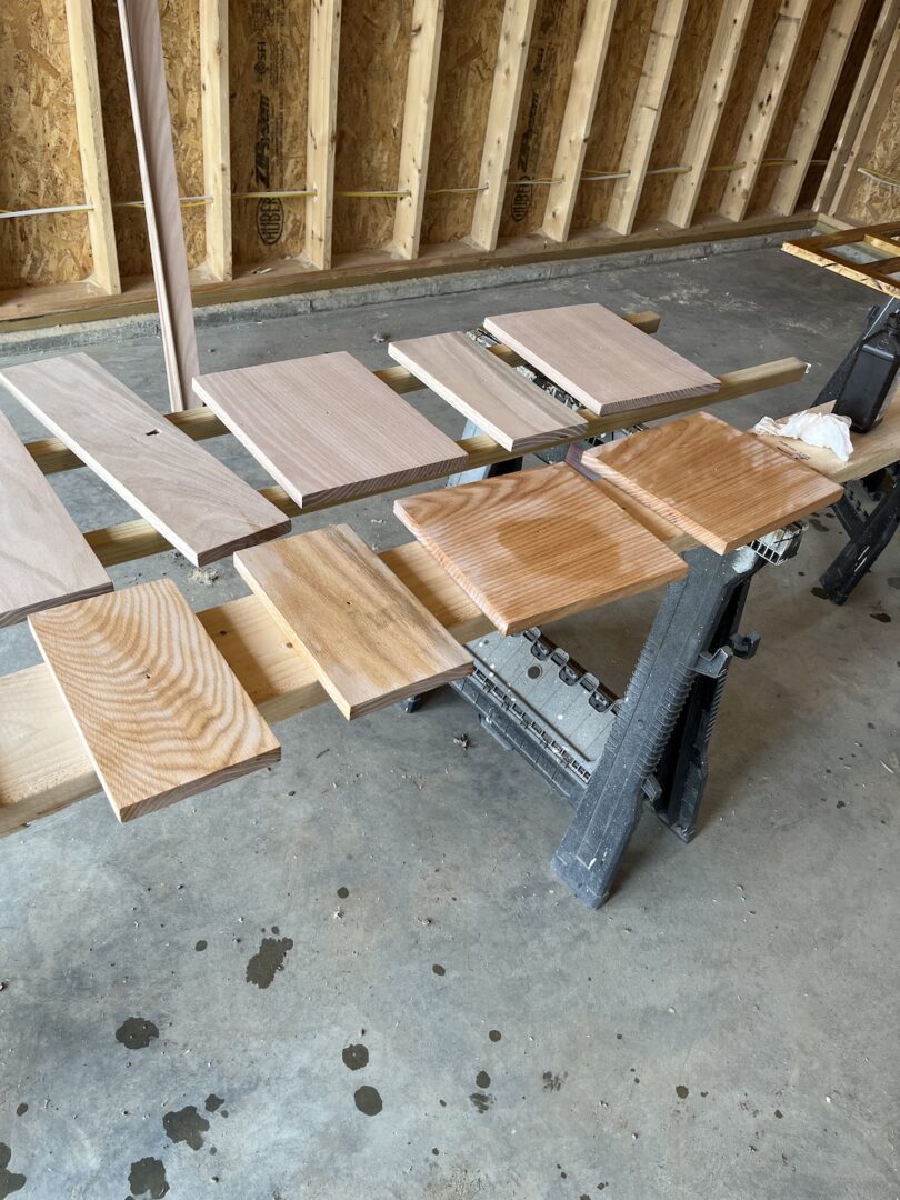 How to Bleach Red Oak Furniture » Tree Farm Design Co.